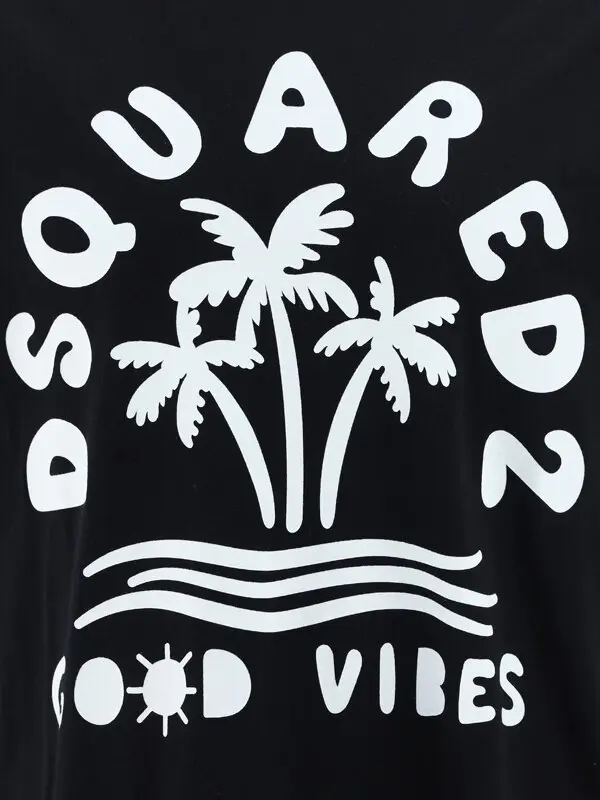 Dsquared2 Logo Printed Crewneck T-shirt