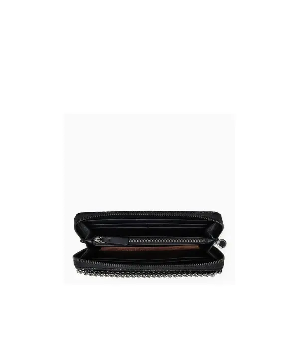 Stella McCartney Chain Detailed Zip-around Wallet