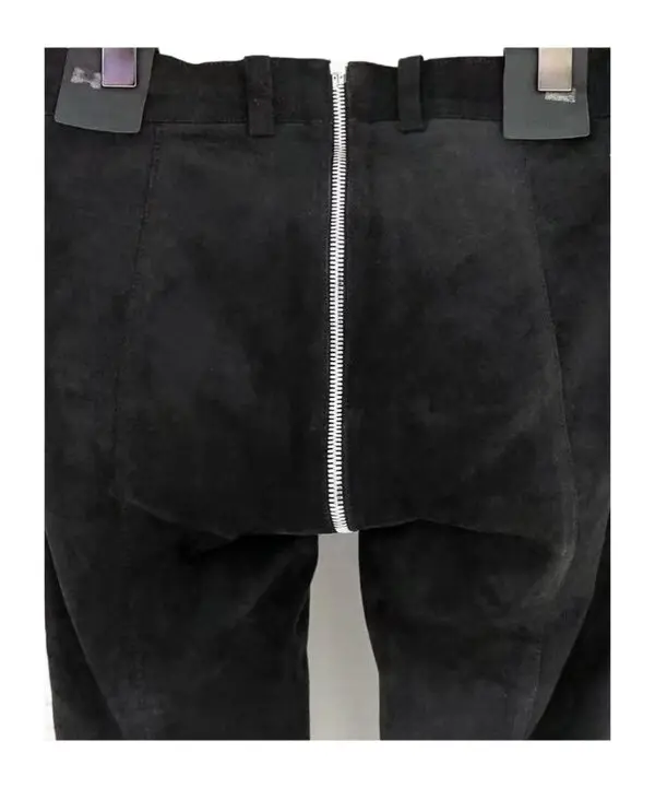 Chrome Hearts Leather Belt Loop Pants