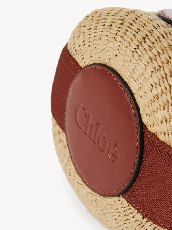 Chloé Horse Medal Small Bucket Bag - Brown