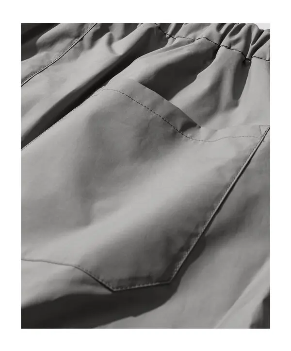 RIER Waxed Bermuda Shorts - Grey