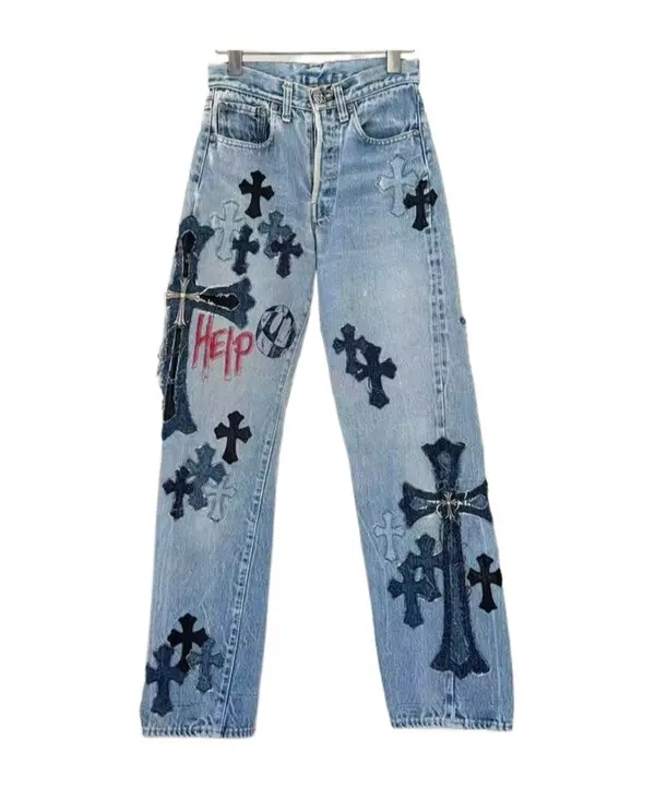 Chrome Hearts Belt Loop Jeans