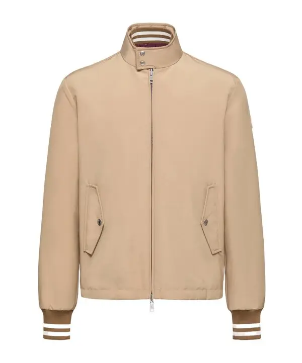 Moncler Prieure Reversible Padded Bomber Jacket - Beige