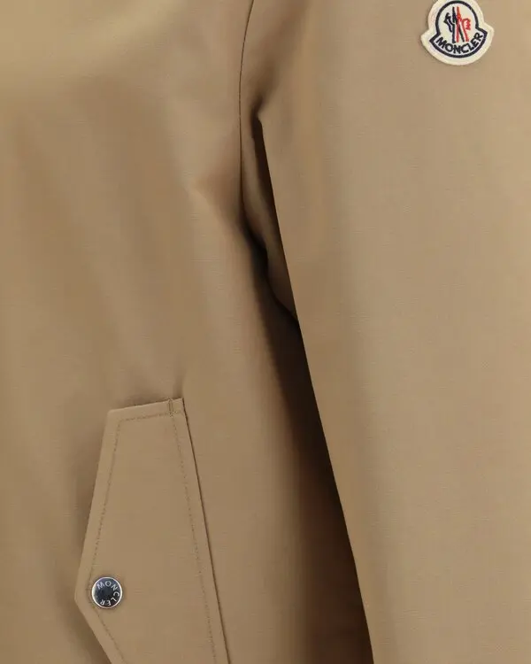 Moncler Prieure Reversible Padded Bomber Jacket - Beige