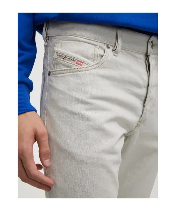 DIESEL® High-waist Straight-leg Jeans