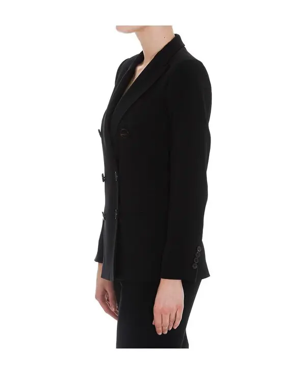 Alberto Biani Double-breasted Blazer - Black
