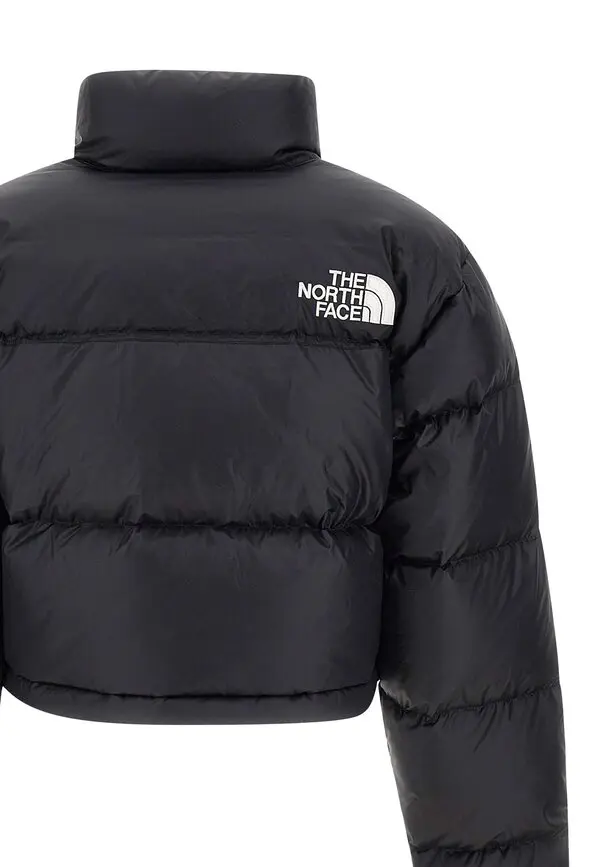 The North Face Cropped Padded Jacket - Black