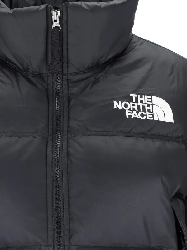 The North Face Cropped Padded Jacket - Black