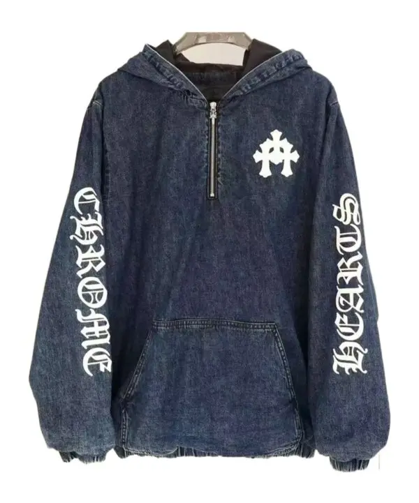 Chrome Hearts Long Sleeve Denim Jacket