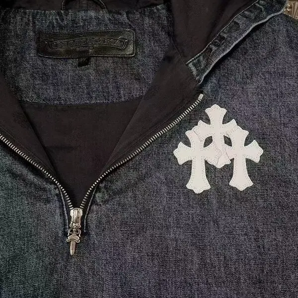 Chrome Hearts Long Sleeve Denim Jacket
