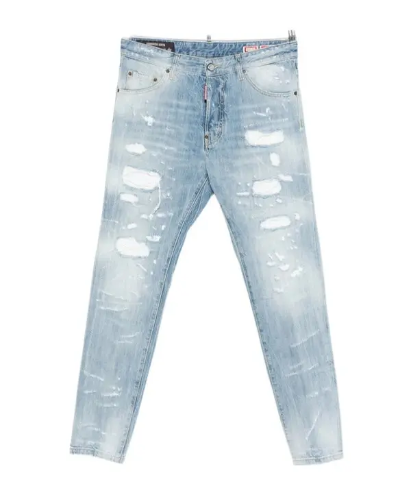 Dsquared2 Be Proud Wash" American Jeans With Rainbow Detail