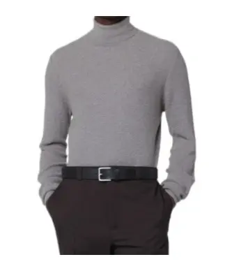 Tagliatore Long-sleeved Turtleneck Jumper - Gray