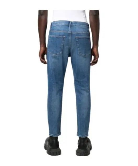 DIESEL® High-waist Straight-leg Jeans