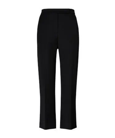 Tory Burch Cropped Straight Leg Trousers