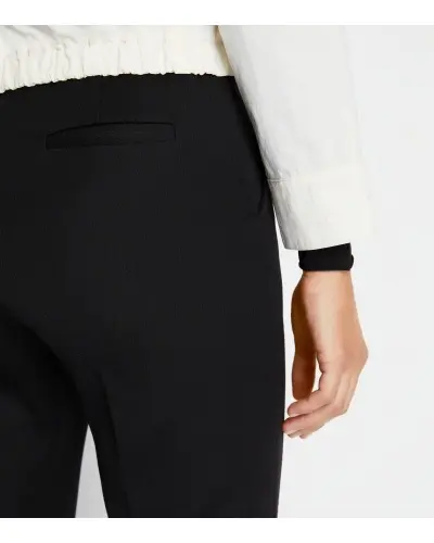 Tory Burch Cropped Straight Leg Trousers