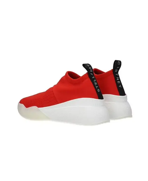 Stella McCartney Logo Sock Casual Sneakers - Red