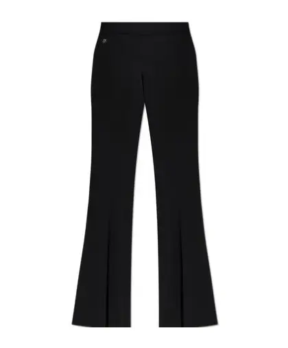Dsquared2 Logo-plaque Pleated Trousers - Black
