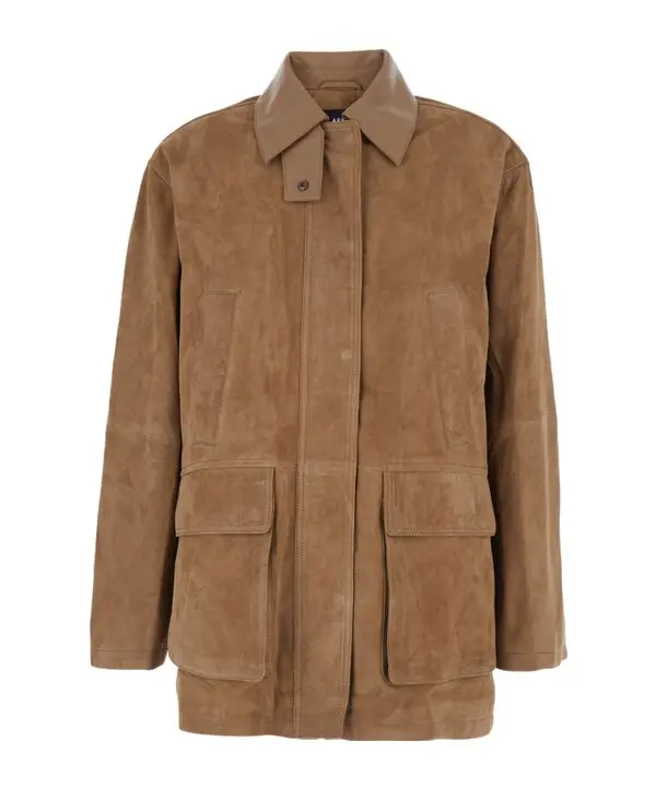 ARMA Kaylee Suede Coat - Mocha