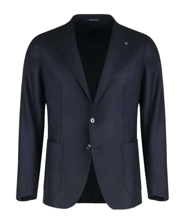 Tagliatore Wool Blazer - Black