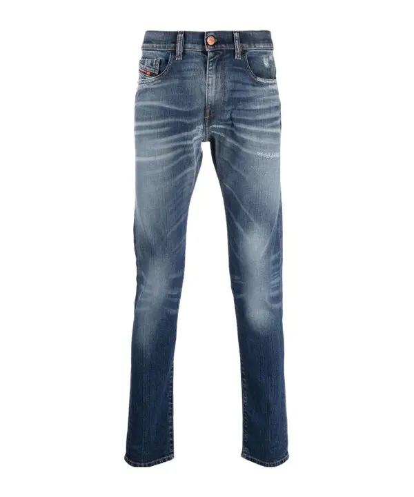DIESEL® D-strukt Slim Fit Jeans - Blue