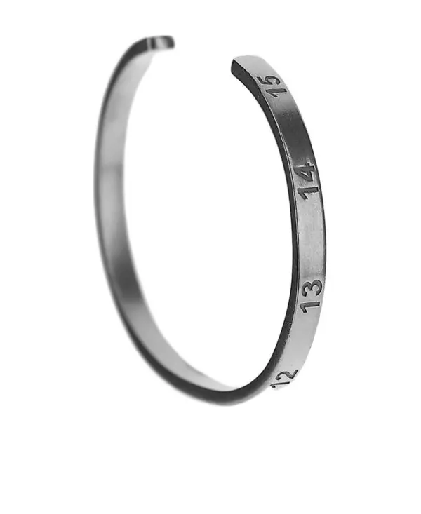 MAISON MARGIELA 5ac Engraved Bracelet