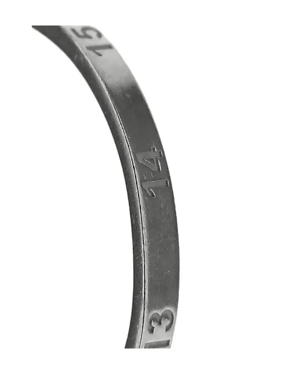 MAISON MARGIELA 5ac Engraved Bracelet