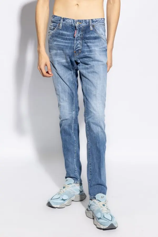 Dsquared2 Cool Guy Straight-leg Jeans - Blue