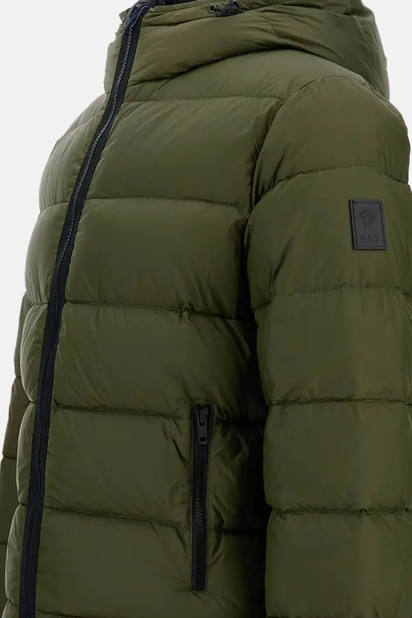 FAY Hooded Puffer Jacket