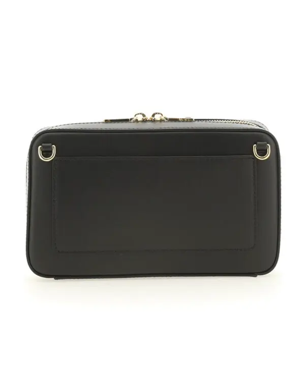 Dolce & Gabbana Logo Embossed Camera Bag - Black