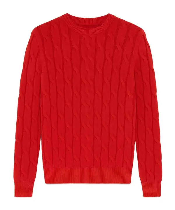 Jacob Cohen Long-sleeved Crewneck Jumper - Red