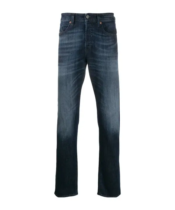 DIESEL® Straight-leg Five-pocket Jeans - Blue