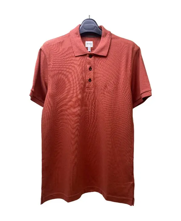 Emporio Armani Logo Lapel Polo Shirt