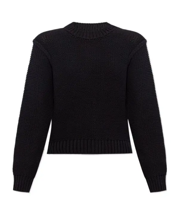 A.p.c. Crewneck Knitted Jumper - Black