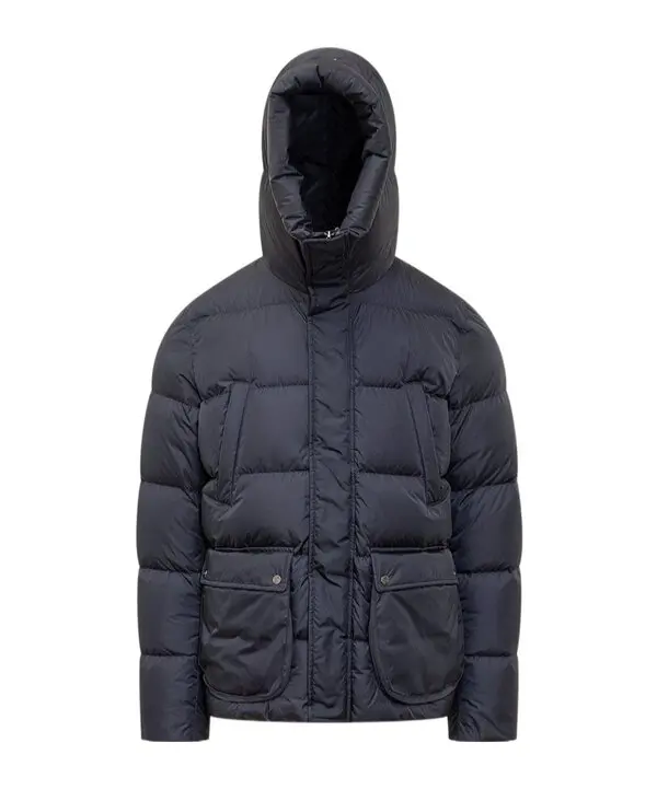 Herno High Neck Hooded Down Jacket