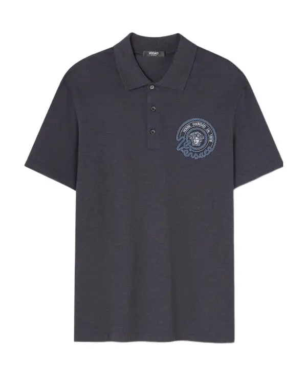 Versace Short-sleeved Polo Shirt