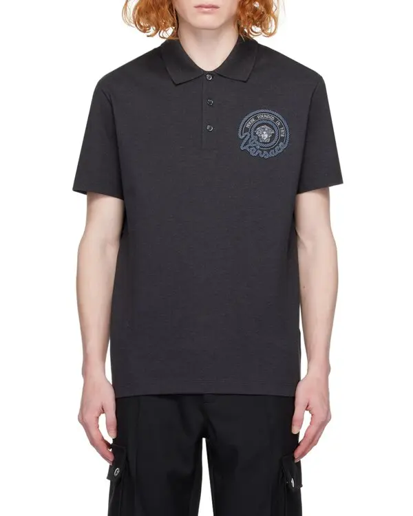 Versace Short-sleeved Polo Shirt