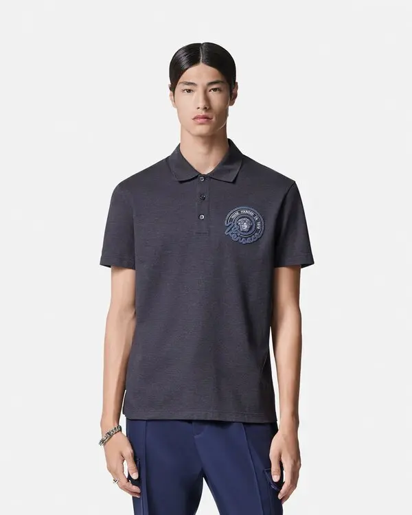 Versace Short-sleeved Polo Shirt