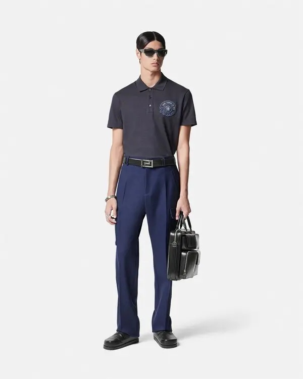 Versace Short-sleeved Polo Shirt
