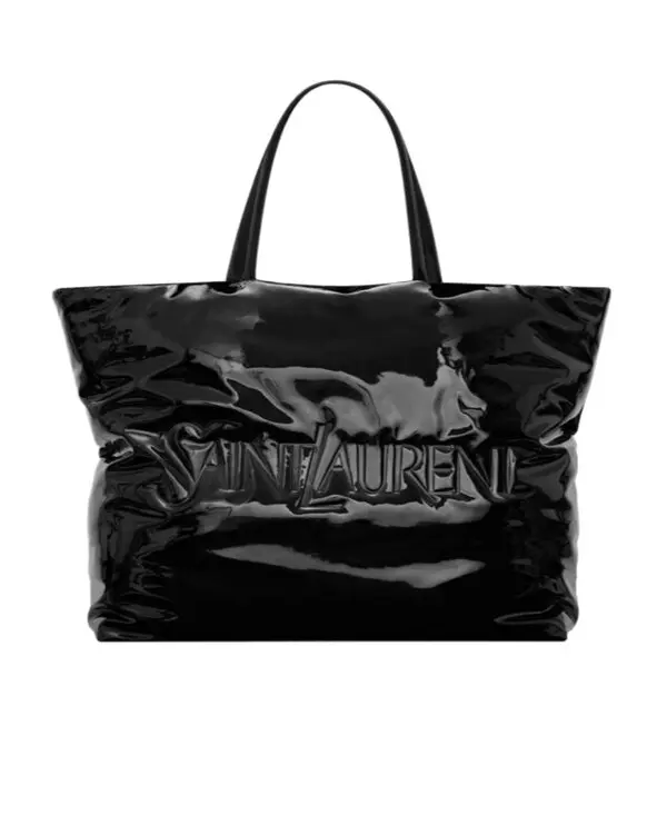 Saint Laurent Logo Detailed Maxi Tote Bag