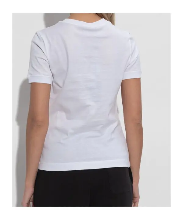 Dolce & Gabbana Logo Embroidered Crewneck T-shirt