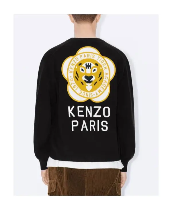 Kenzo Tiger Academy Buttoned Cardigan