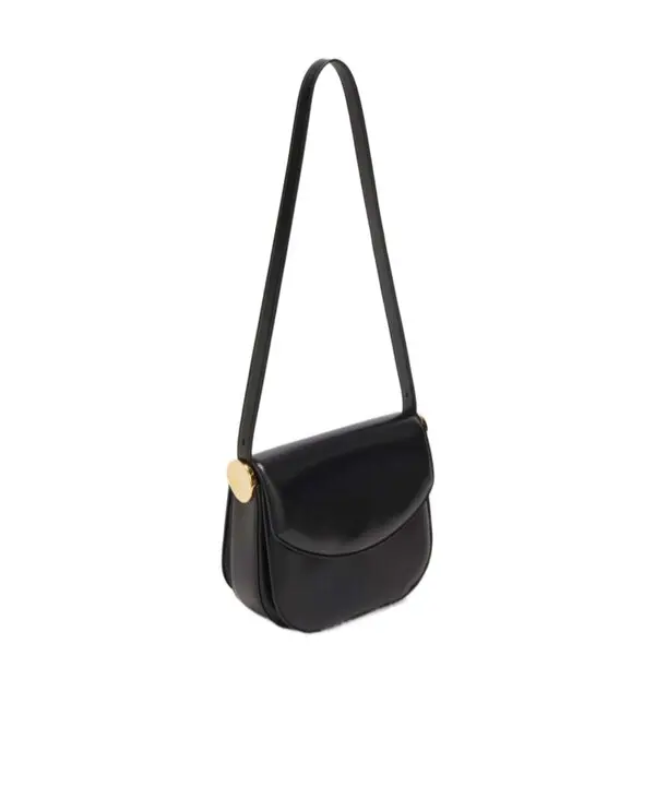 JIL SANDER Coin Foldover Crossbody Bag