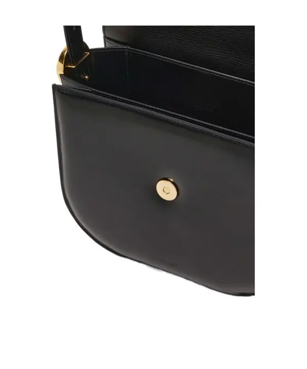 JIL SANDER Coin Foldover Crossbody Bag