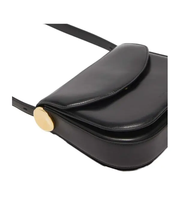 JIL SANDER Coin Foldover Crossbody Bag