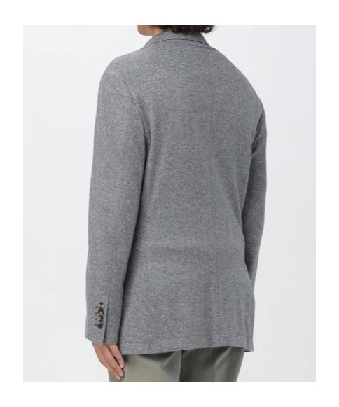 Brunello Cucinelli Single Breasted Jersey Blazer - Grey