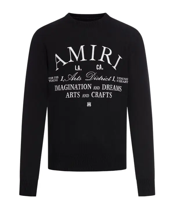 Amiri Arts District Embroidered Jumper