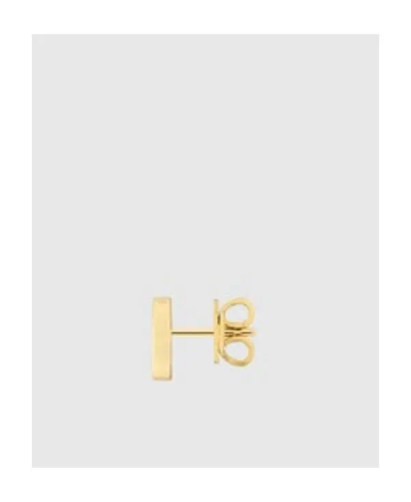 Gucci Interlocking Double G Stud Earrings - Yellow