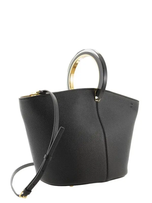 Marni Pannier Tote Bag With Logo Detail