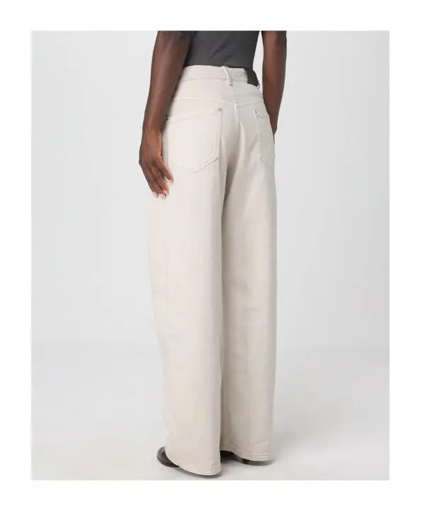 Brunello Cucinelli Straight-leg Jeans With Logo Patch