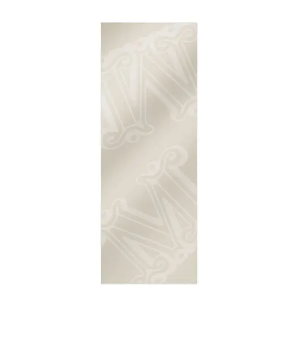 Max Mara Logo Cashmere Scarf - Beige